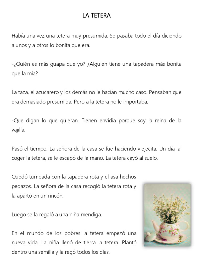 La Tetera Lect 20 | PDF