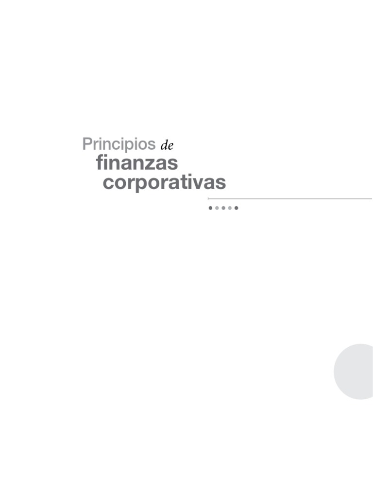 00 Front Matter BREALEY PDF | PDF | Compartir (Finanzas) | Dinero