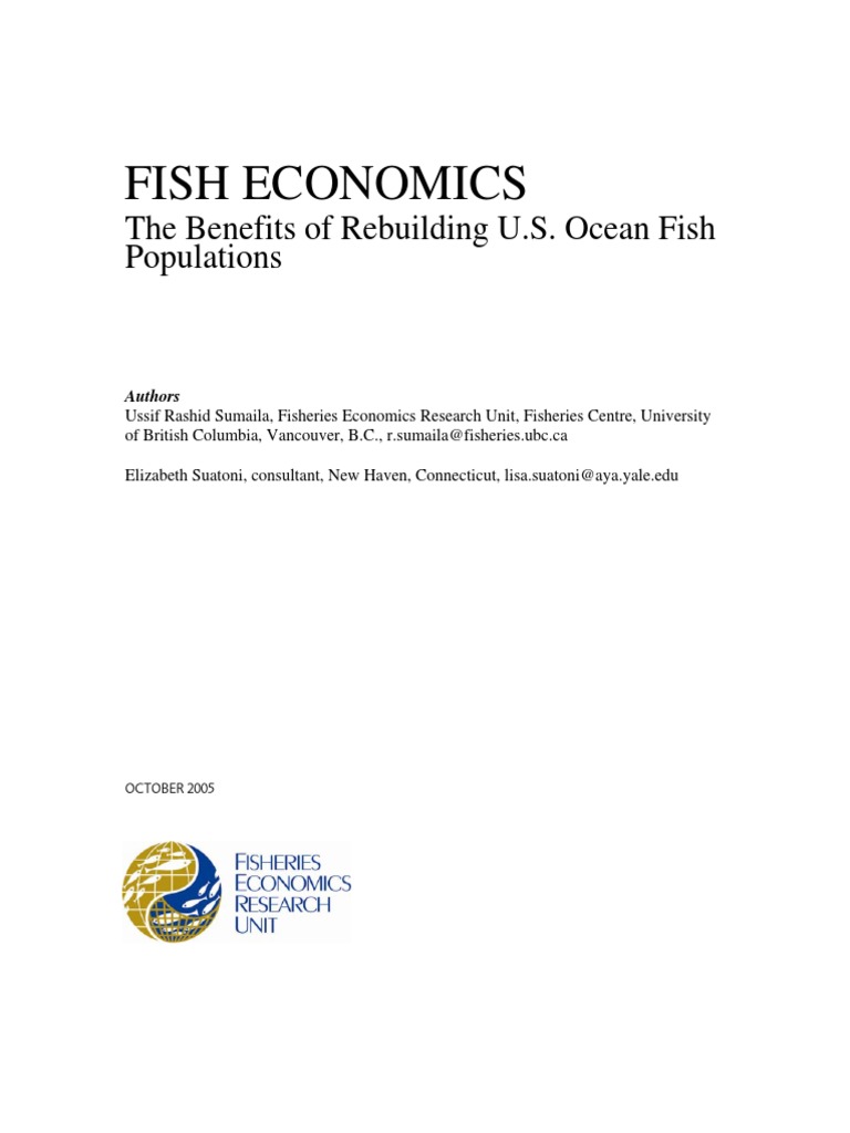 Fish Economics: The Benefits of Rebuilding U.S. Ocean Fish Populations ...