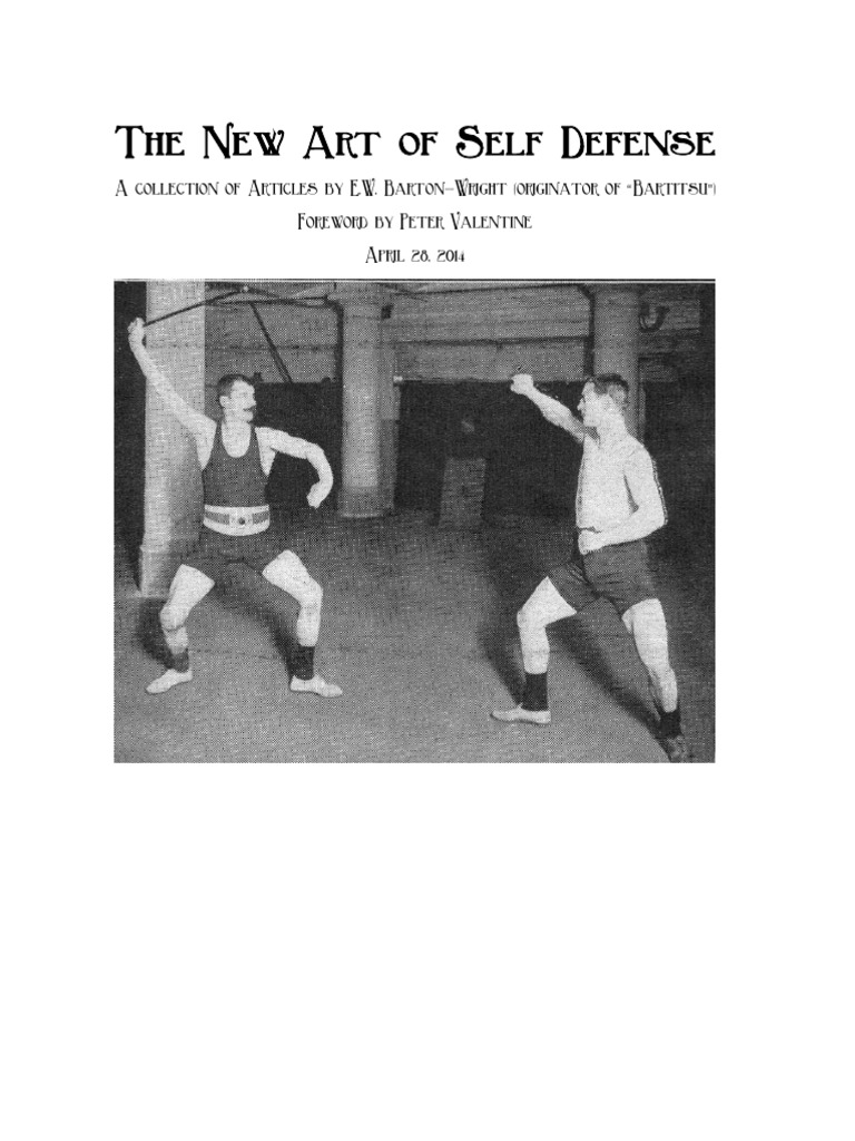 A New Art of Self Defence (Baritsu) PDF | PDF | Combat Sports