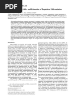 An Introduction To Population Genetics PG Nielsen | PDF | Allele | Zygosity