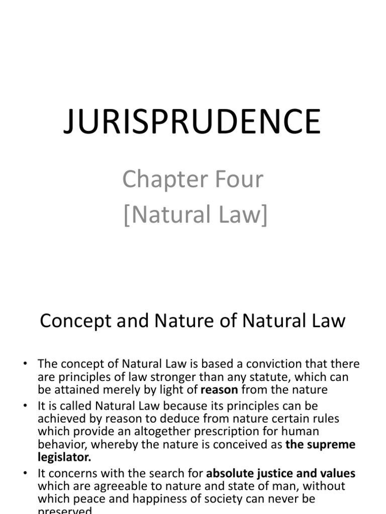 Jurisprudence (Natural Law) | PDF | Natural Law | Social Contract