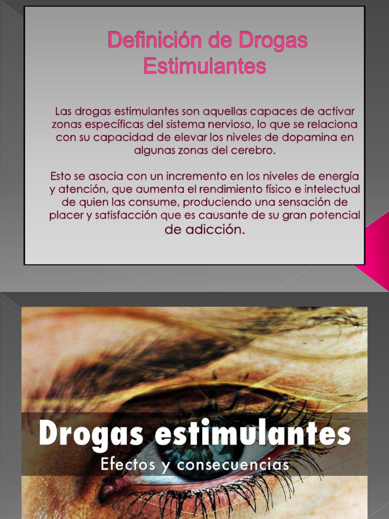 Drogas Estimulantes | PDF | Estimulante | Mdma
