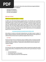 Infosys Performance Appraisal Overview | PDF | Career & Growth