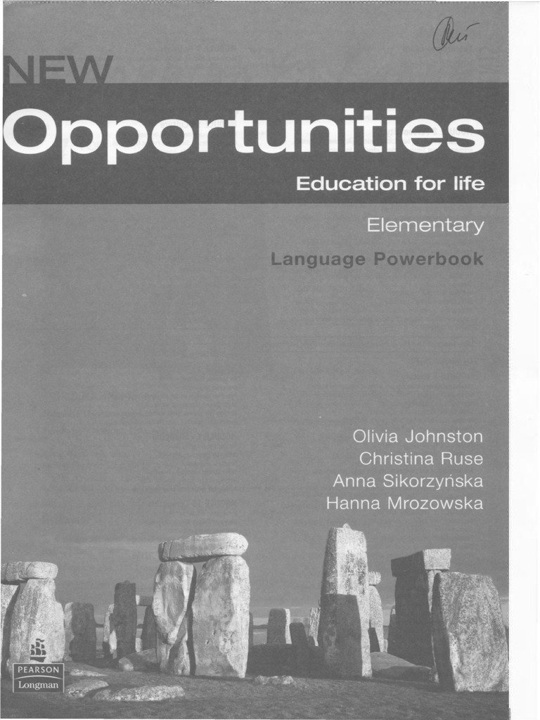 1new Opportunities Elementary Language Powerbook PDF | PDF