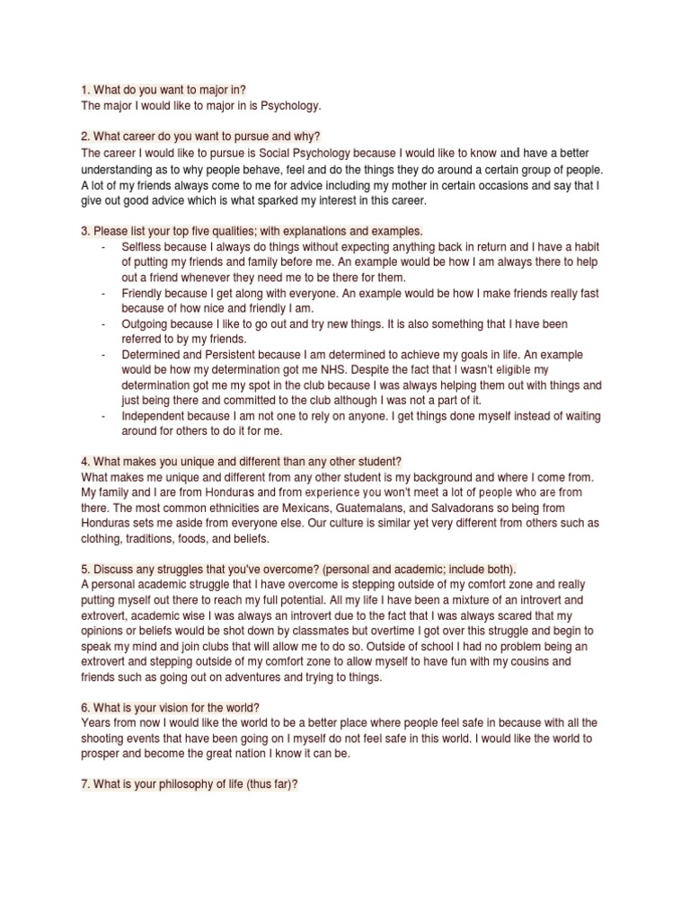 Elizabeth Dubon - Letter of Recommendation Questions and Piqs | PDF ...