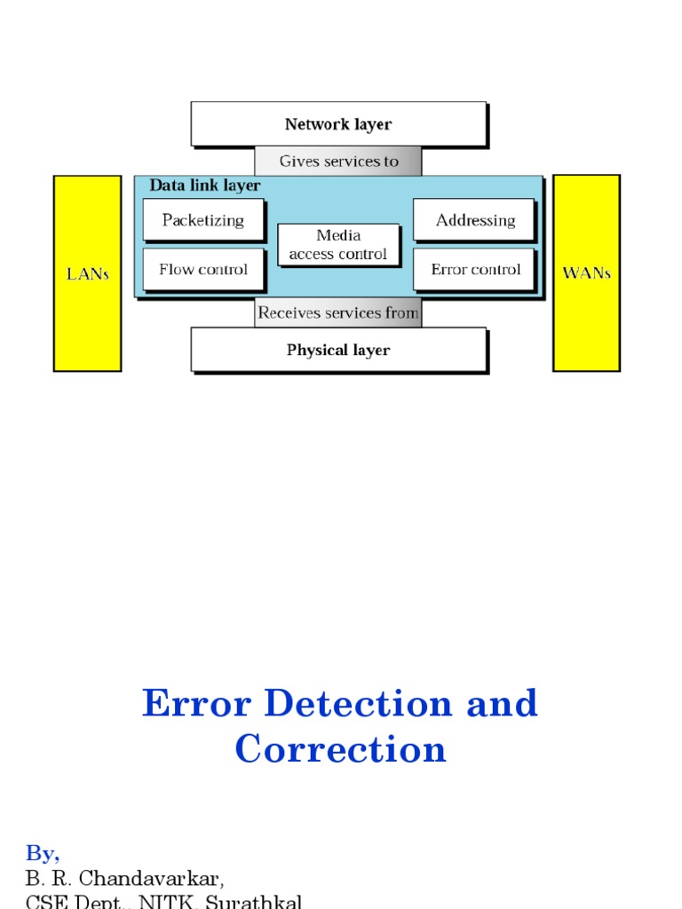 Error Detection and Correction | PDF | Error Detection And Correction | Computer Programming