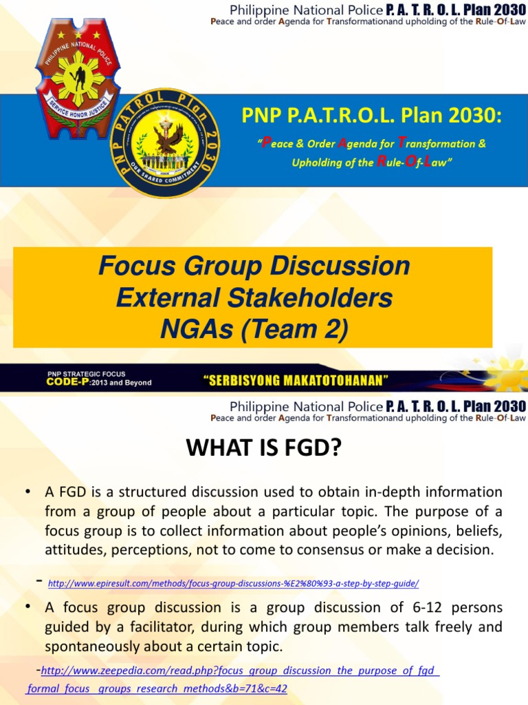 FGD (Impact Audit) Checklist | PDF | Focus Group | Facilitator