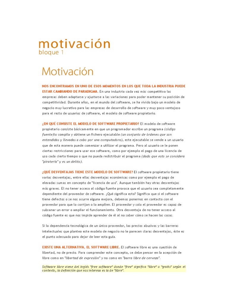 Software Libre | PDF | Software libre | Distribución de Linux