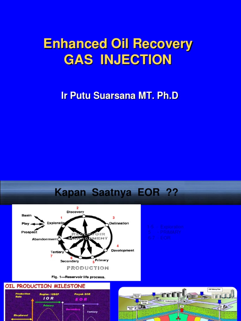 Eor Gas Injection | PDF | Enhanced Oil Recovery | Natural Gas