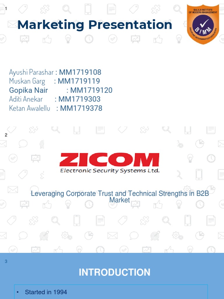 Zicom New | PDF | Negotiation | Closed Circuit Television