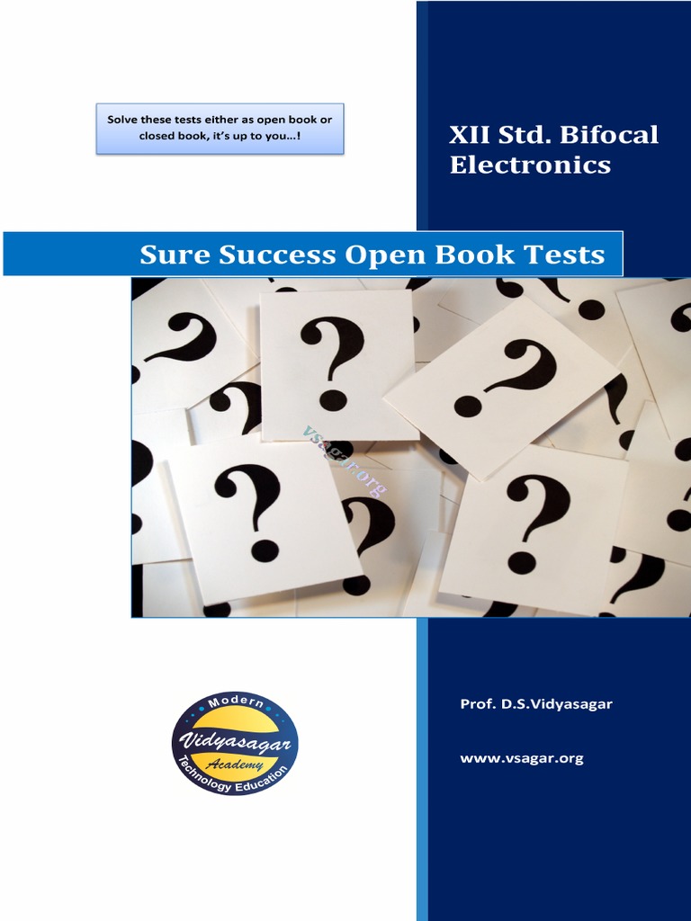 Open Book Tests | PDF