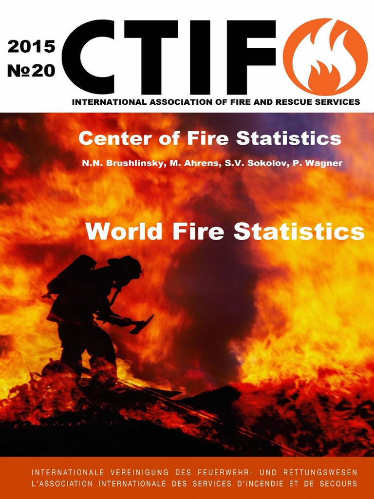 Ctif Report20 World Fire Statistics 2015 | PDF | Firefighting ...