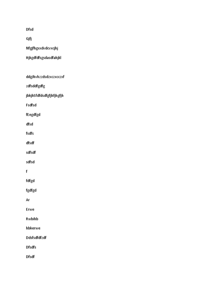 DFSD GJFJ NFGJFHGXXDVDCVXCJHJ Hjkgdfdfsgsdasdfahjkl | PDF | Computers