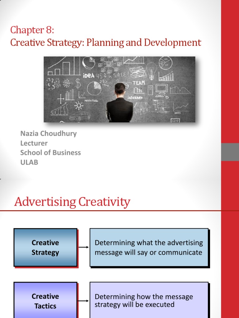Planning Creative Strategies: Developing Effective Advertising ...