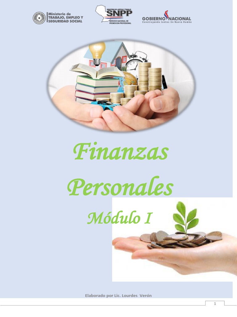 Modulo I Finanzas PDF | PDF | Presupuesto | Dinero