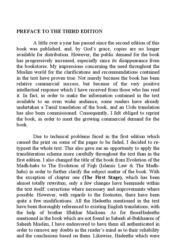 Preface To The Third Edition | PDF | Arabic | Books