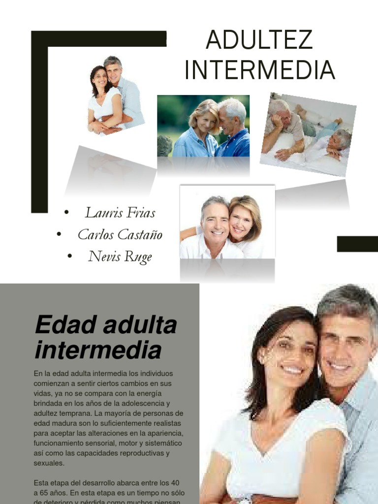 Adultez Intermedia-22 | PDF | Menopausia | Adultos