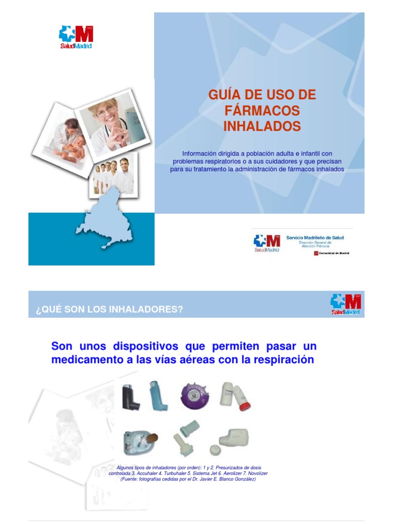 Gu - A Uso Inhaladores | PDF | Medicamentos con receta | Asma