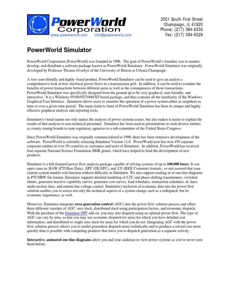 Powerworld ÌÐò Ò É PDF | PDF | Simulation | Graphical User Interfaces
