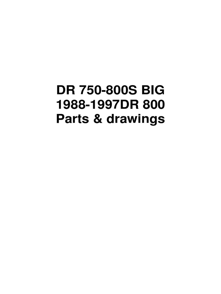 Parts & Drawings PDF | PDF