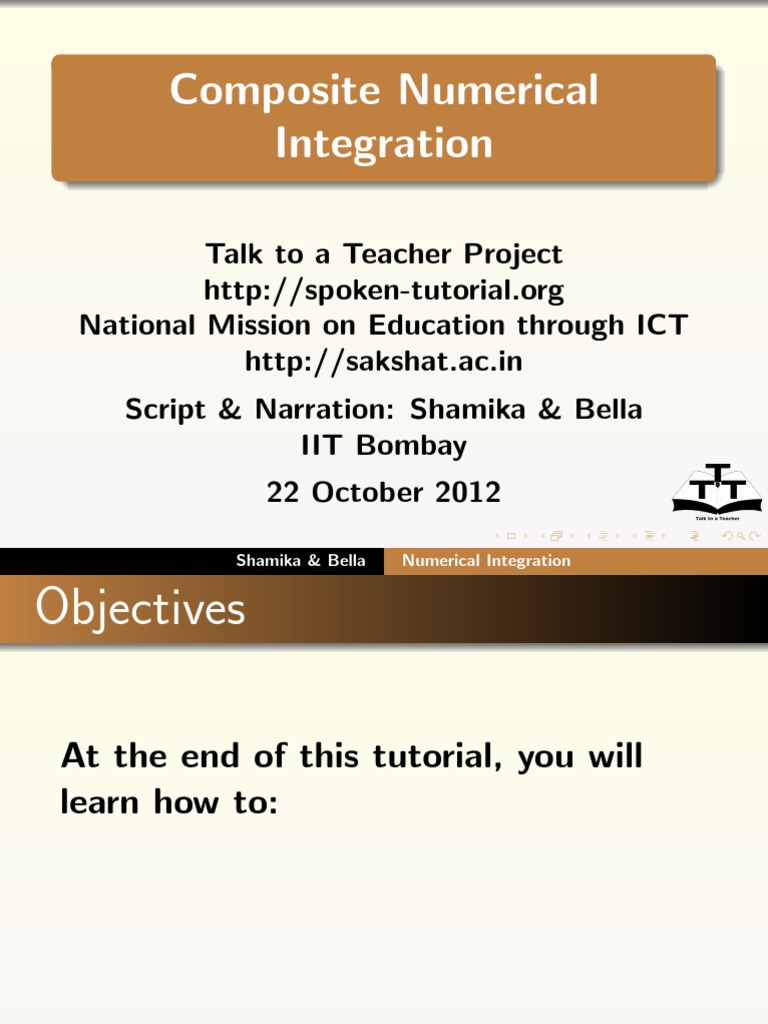 Numerical Integration | PDF | Integral | Discrete Mathematics