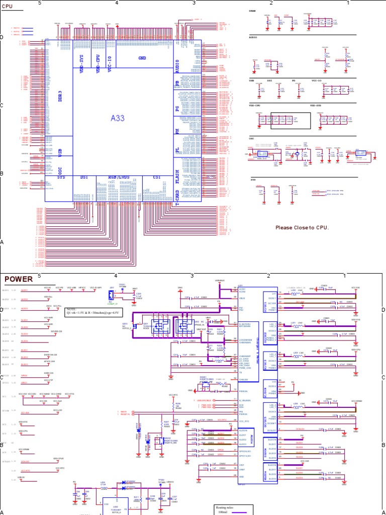 Schematics-3116084tablet China Procesador A33 | PDF
