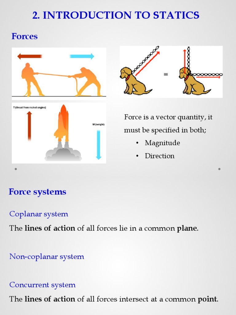 Introduction To Statics | PDF