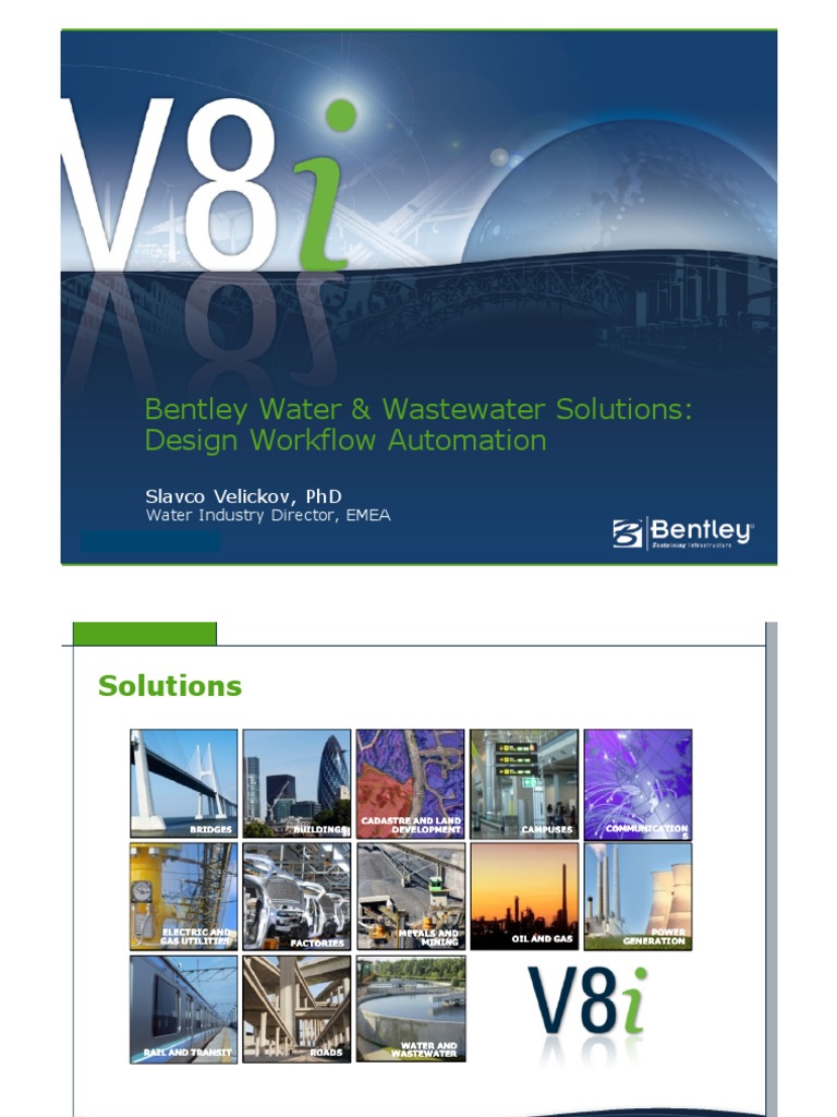 d5 - Design Workflow With Bentley Water Software | PDF | Infrastructure ...