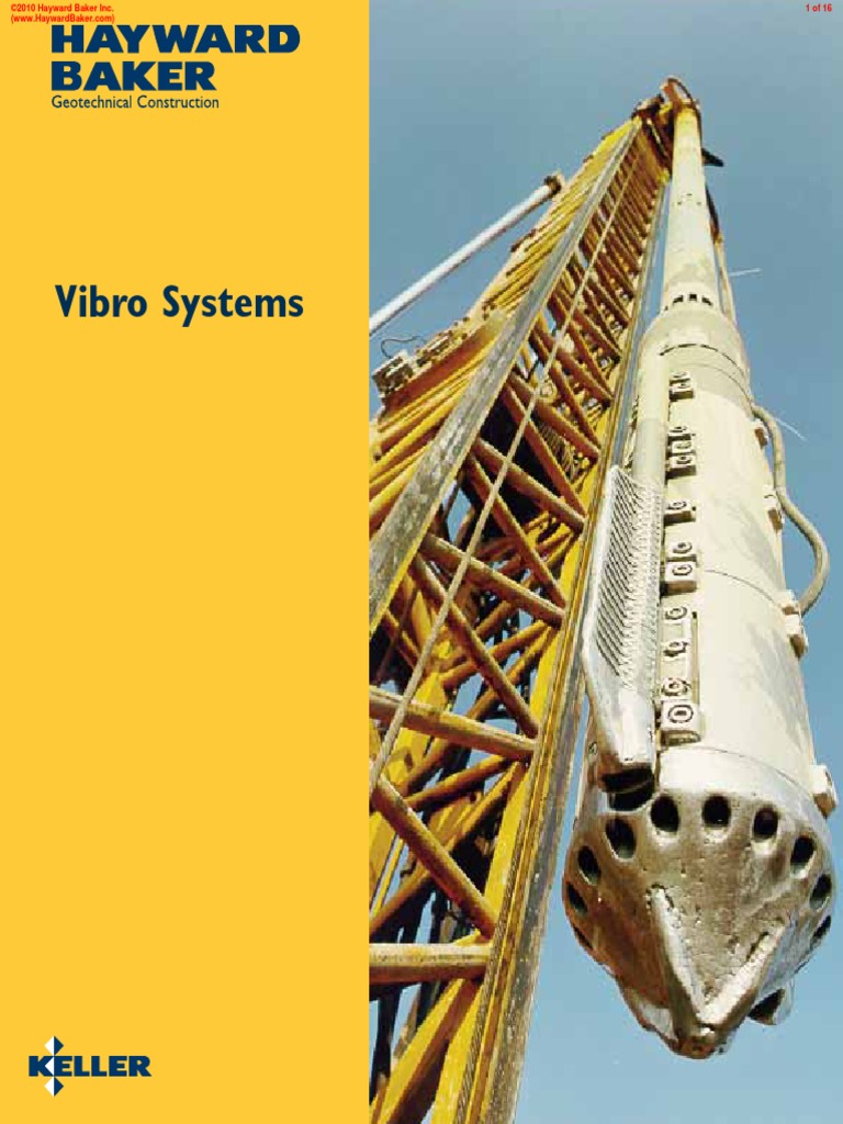 Hayward Baker Vibro Systems Brochure | PDF | Strength Of Materials ...