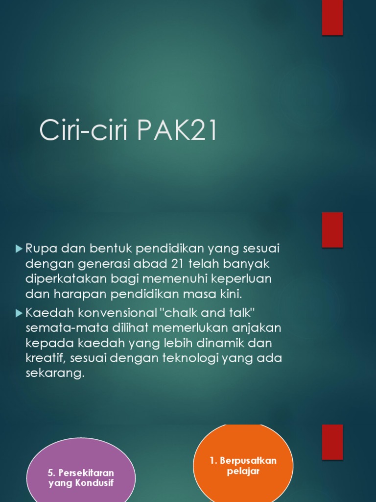 Ciri Ciri PAK21 | PDF