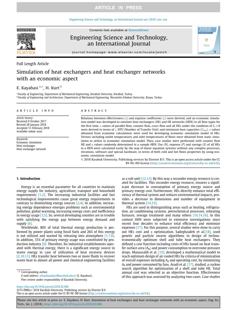 Heat Exchanger | PDF | Heat Exchanger | Mathematical Optimization