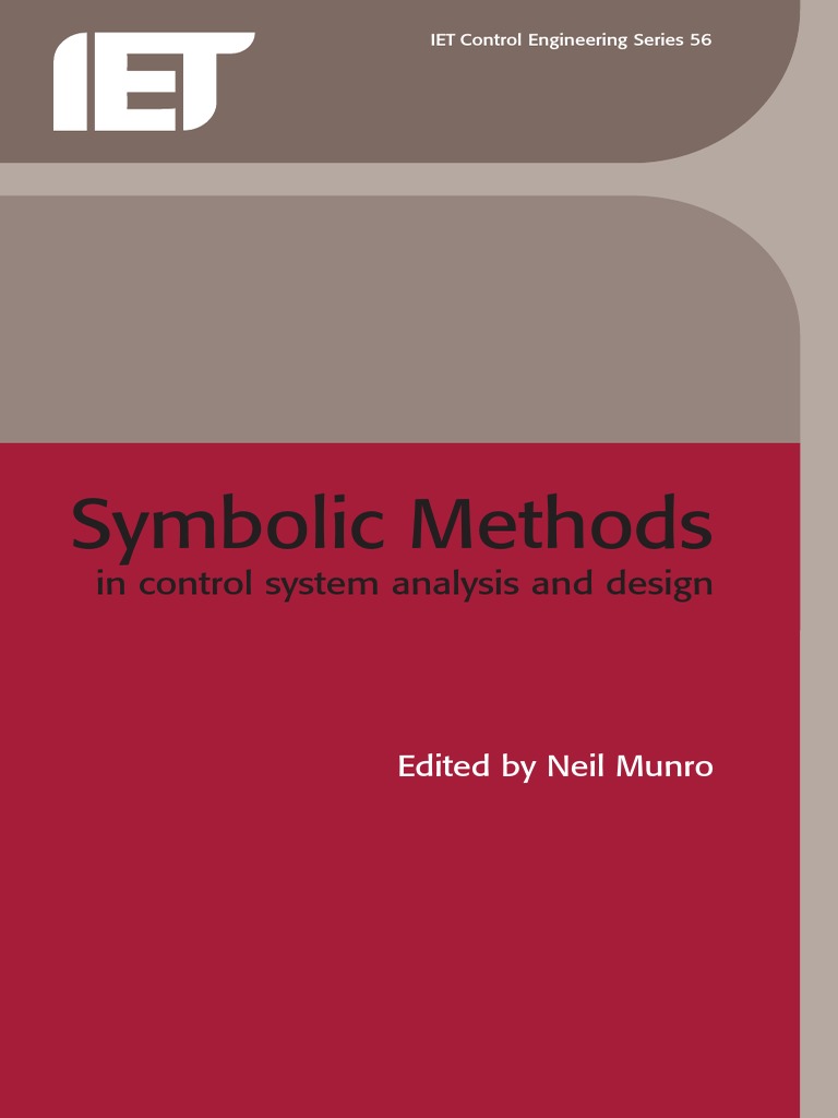 Symbolic Methods in Control System Analysis and Design (IET Control ...