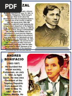 Complete List of Philippine Heroes | PDF | Philippines | Unrest