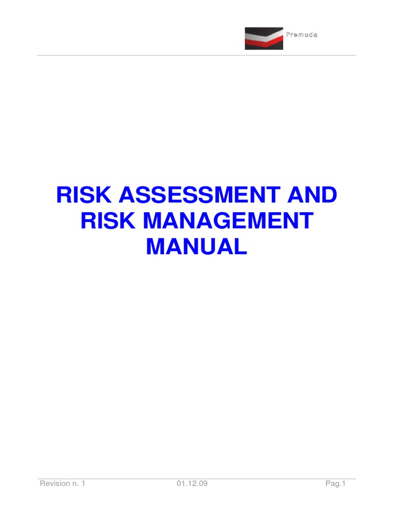 Risk Assessment Manual | PDF | Hazards | Risk