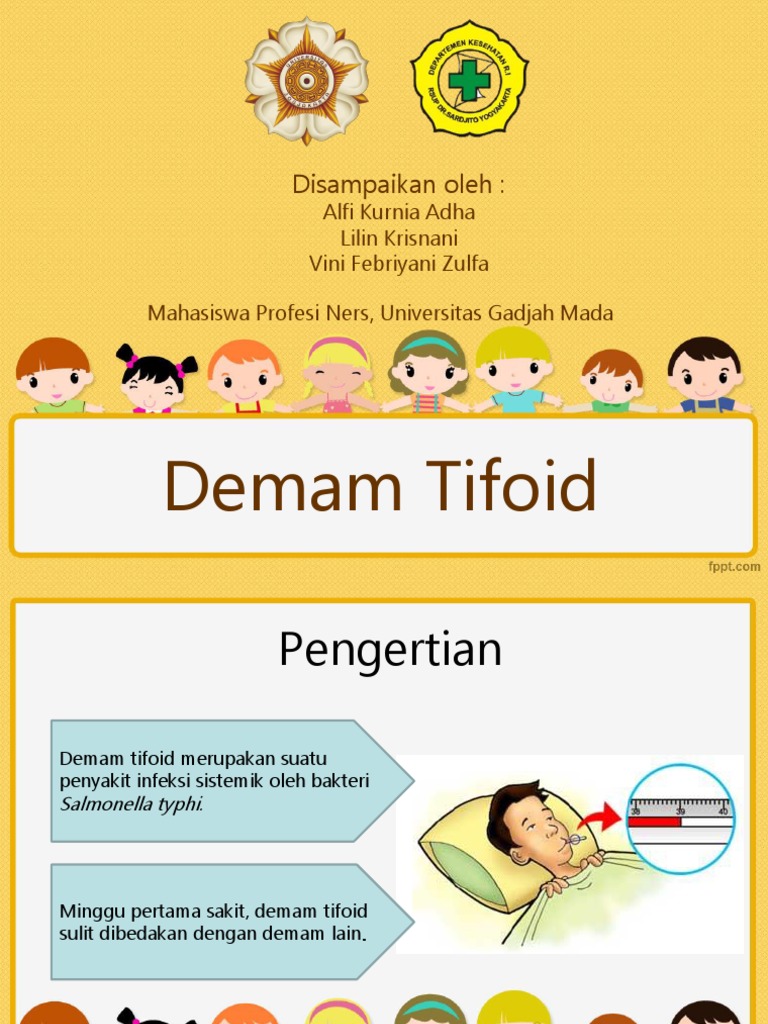 Penyuluhan Demam Thypoid - Stase Anak - Alfi Kurnia Adha | PDF
