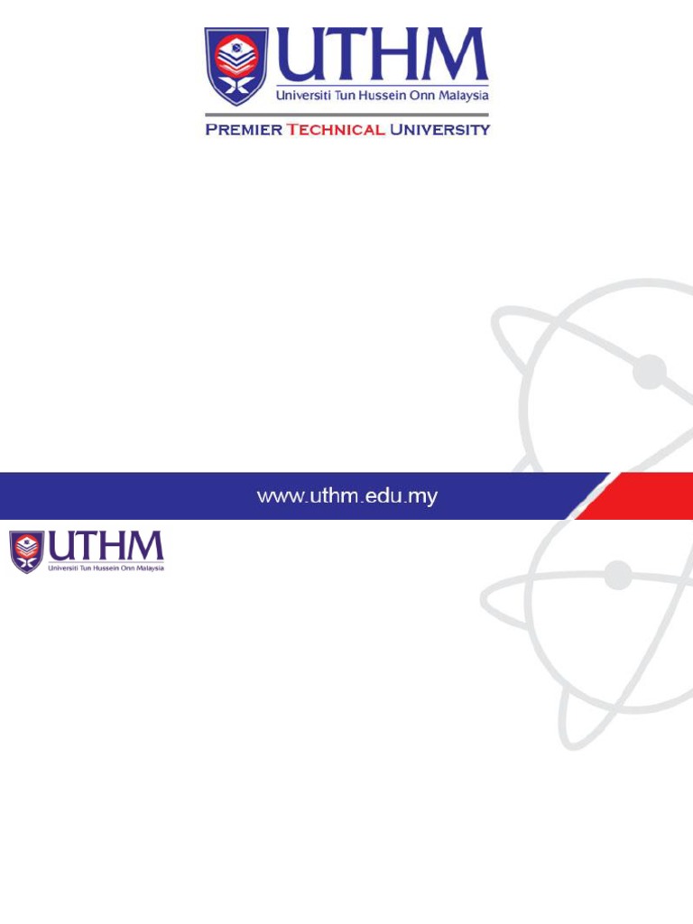 Slide Template UTHM 2017 | PDF