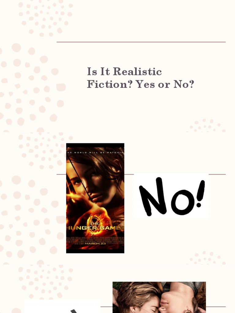 Realistic Fiction | PDF