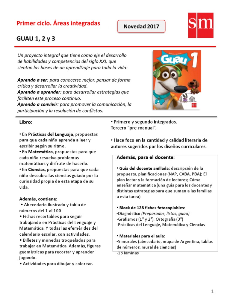 Ficha Pedagógica GUAU | PDF | Aprendizaje | Maestros