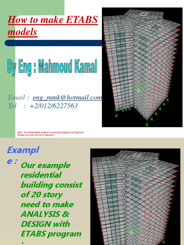LEARN Etabs 1 | PDF | Shear Stress | Elasticity (Physics)