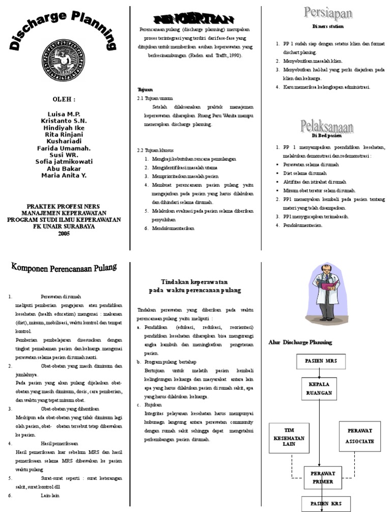 Leaflet Discharge | PDF