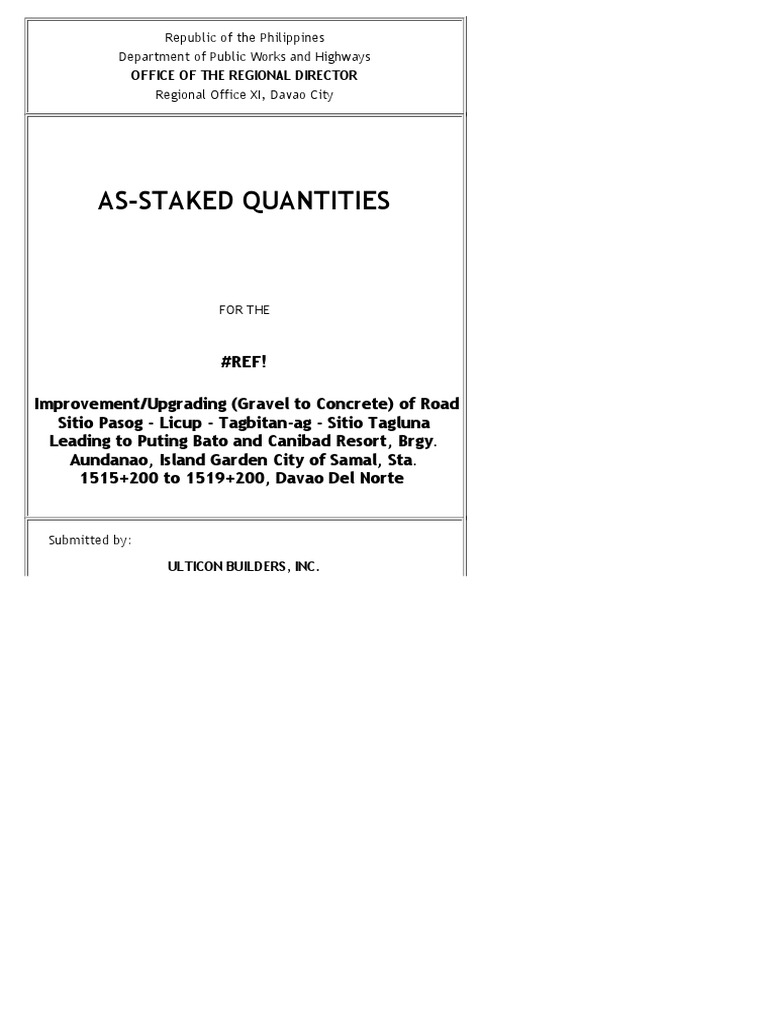 Structural Concrete, Class A | PDF | Infrastructure | Civil Engineering
