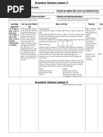 Lesson Plan Football | PDF | Reading Comprehension | Question