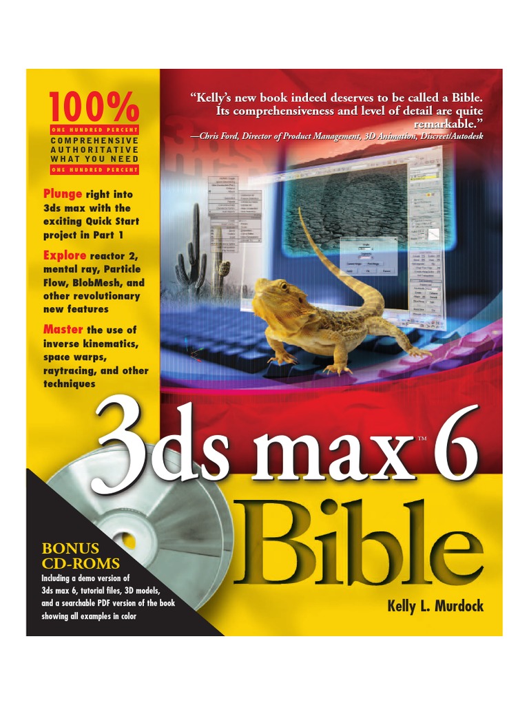 3ds Max 6 Bible | PDF | 3 D Computer Graphics | Autodesk 3ds Max