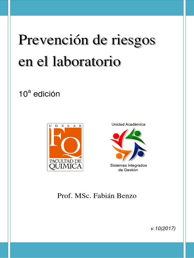 PRL - v.10 | PDF | Riesgo | Laboratorios