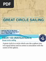 Great Circle Sailing | PDF | Navigation | Cartography