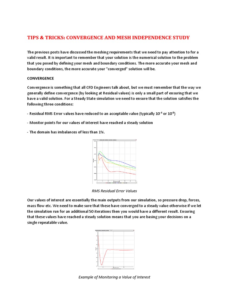 Ensuring Accurate and Reliable CFD Results through Proper Mesh ...