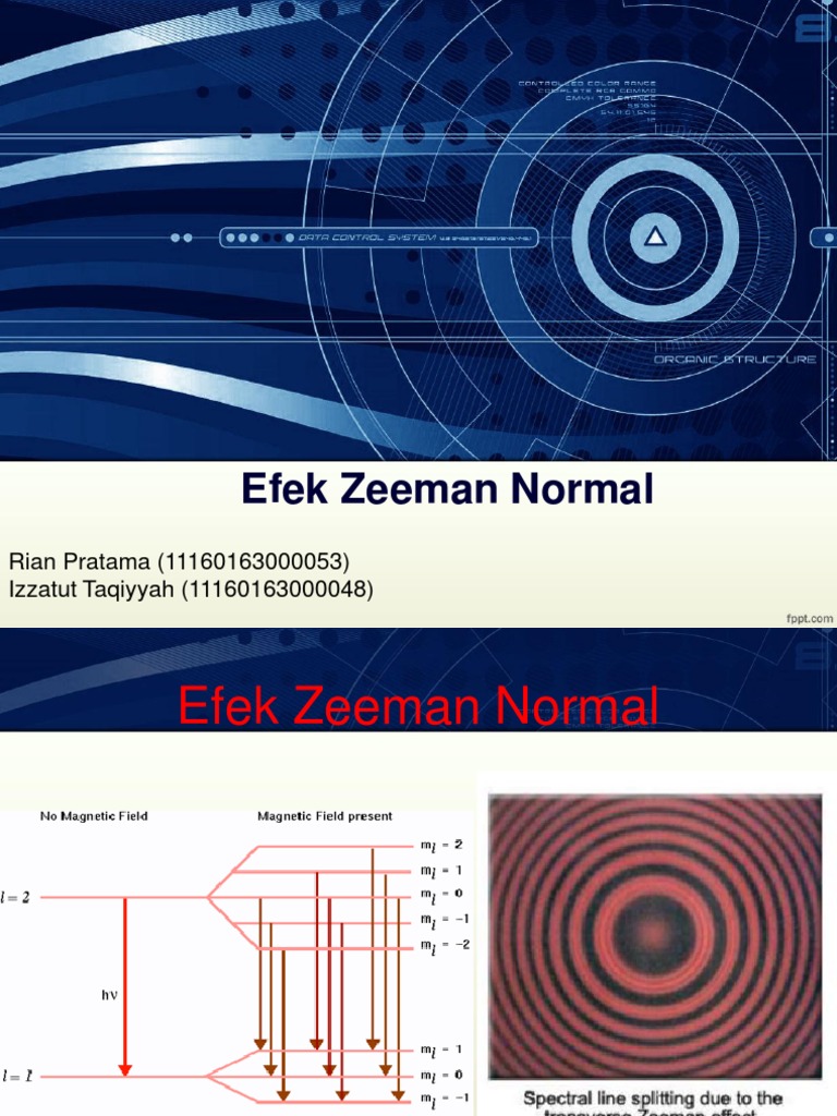 Pemahaman Efek Zeeman Normal | PDF