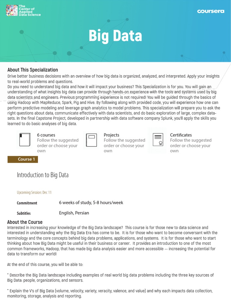Big Data | PDF | Apache Hadoop | Apache Spark