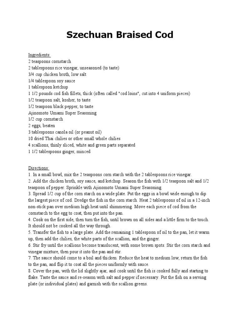 Main Course | PDF | Corn Starch | Sauce